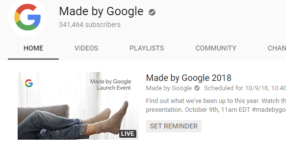 Watch Google launch their new 'stuff' online Tuesday October 9