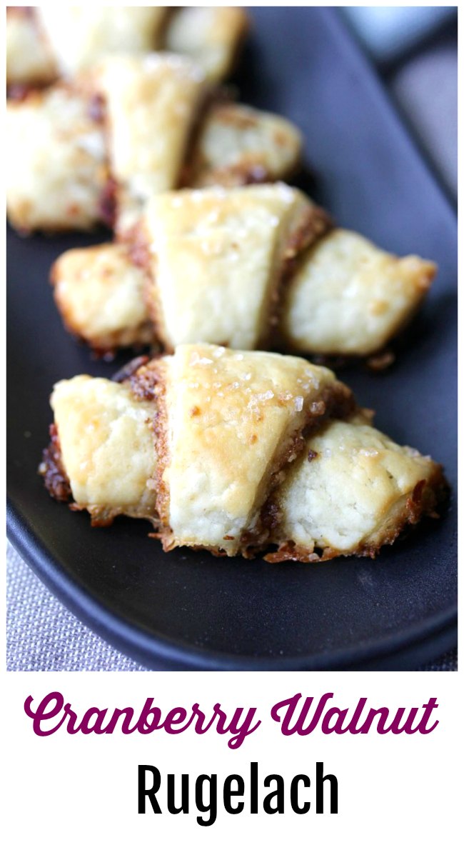 Cranberry Walnut Rugelach | Karen's Kitchen Stories