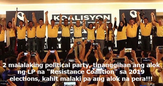 Philippine News Courier: 2 Parties Reject LP’s Resistance Coalition ...