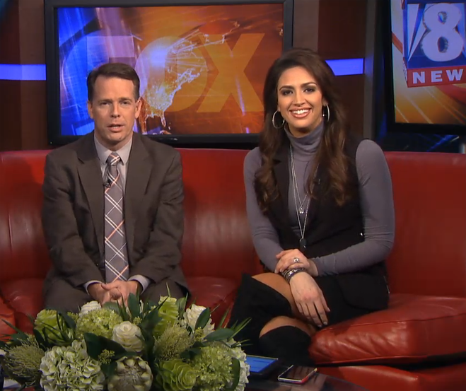 Charissa Thompson: KRISTI CAPEL LOOKS INCREDIBLE IN CLEVELAND!!!