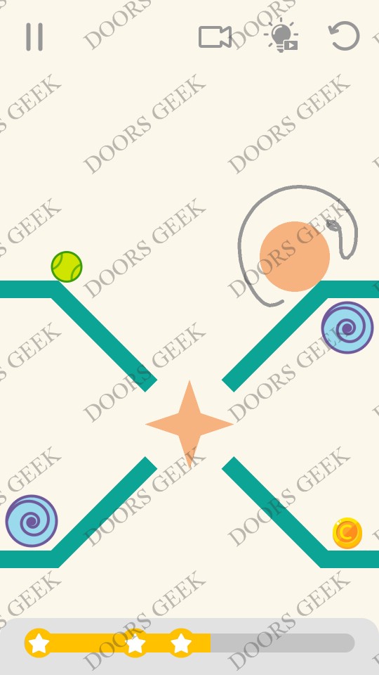 Draw Lines Level 158 Solution ~ Doors Geek