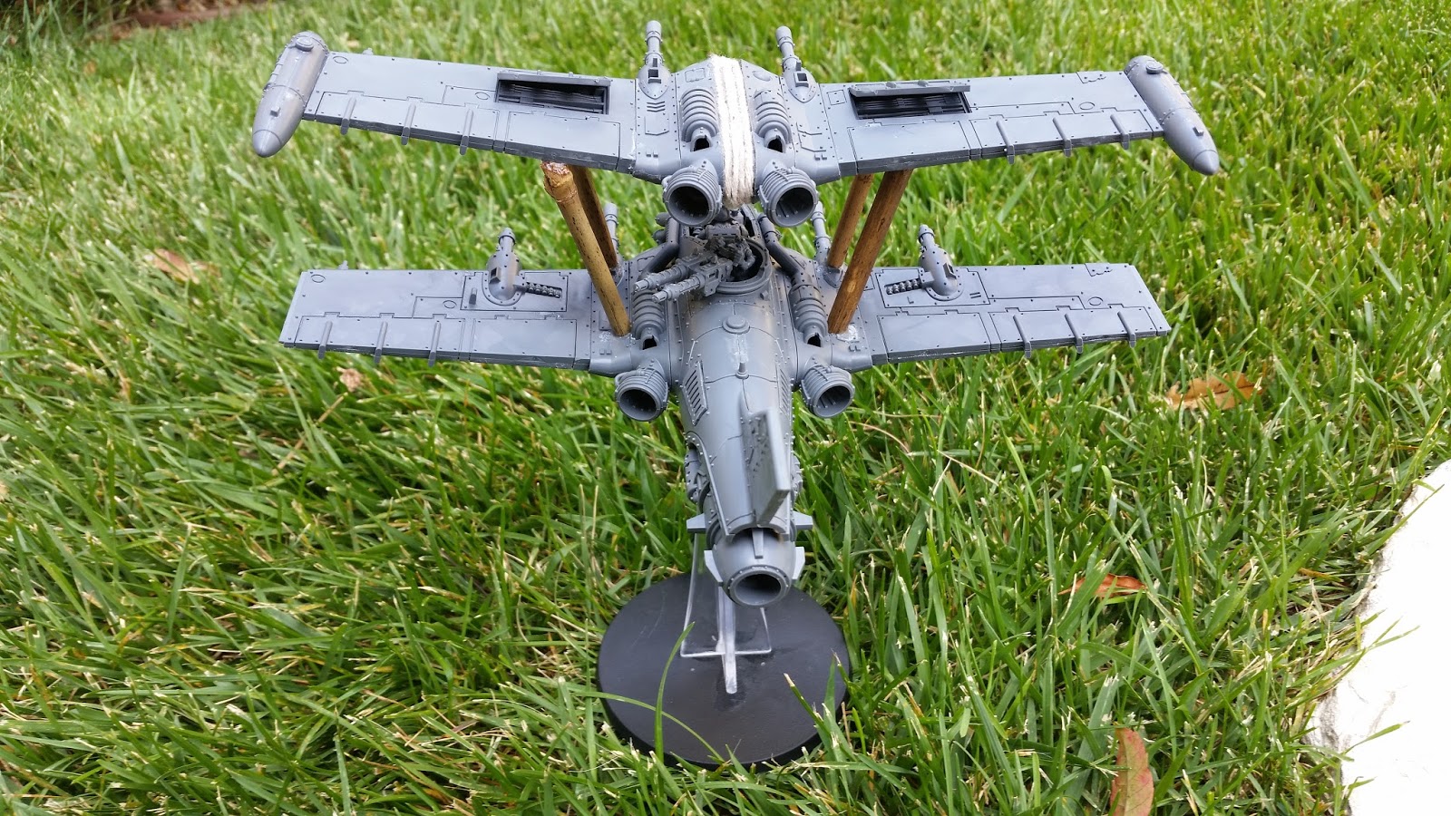 Ork Fighter and Biplane Construction & Priming (40k)