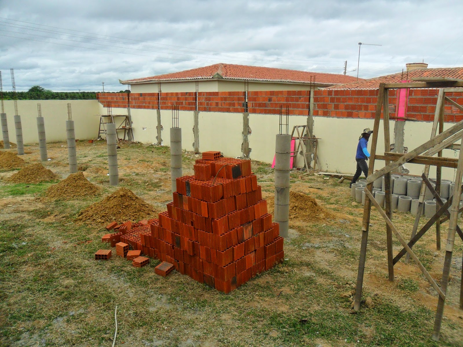 Distrito de Irrigação de Maniçoba: Construção da Área de Lazer