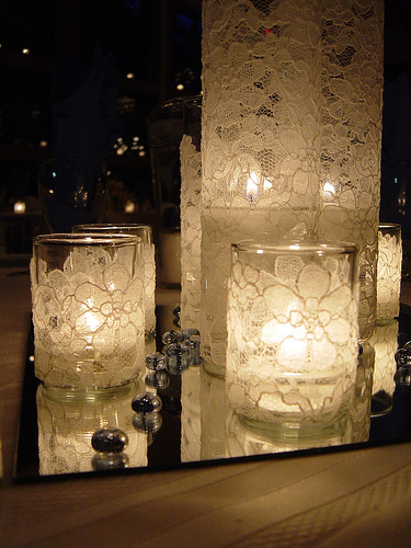 Eye For Design: Decorate With Lace For Romantic Interiors.......In Time ...
