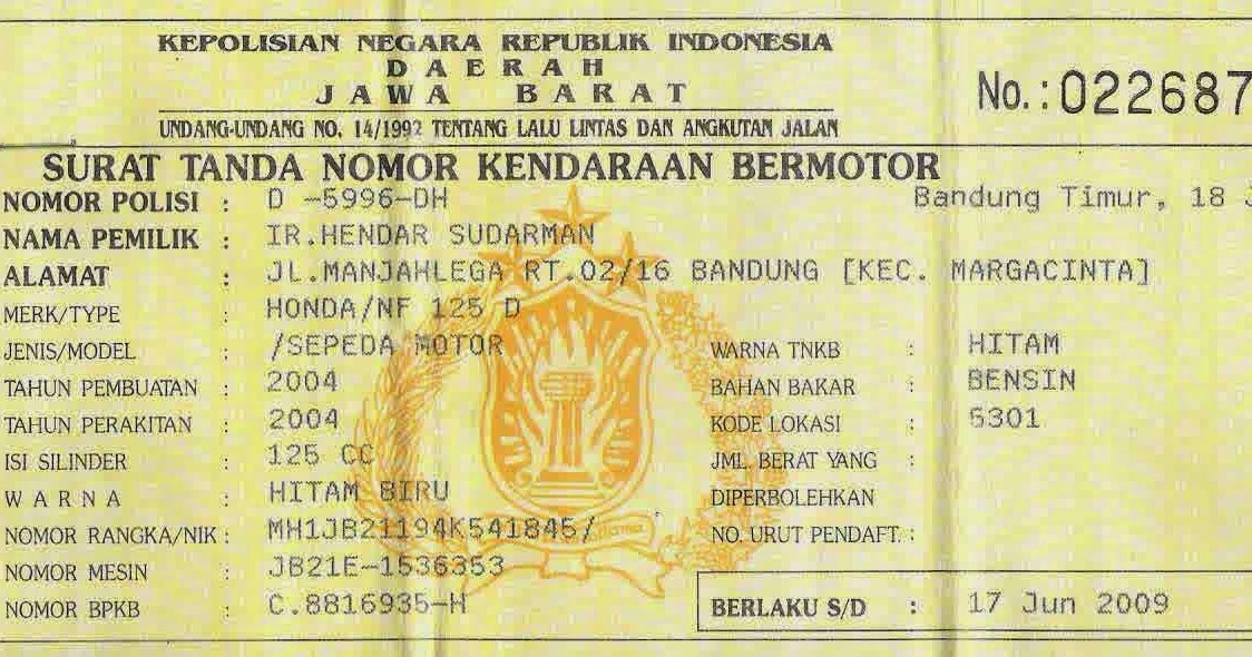 ️ No STNK? Ini Solusinya!