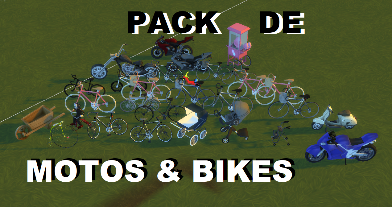 Pack De Motos & Bikes - Mundo Sims Official