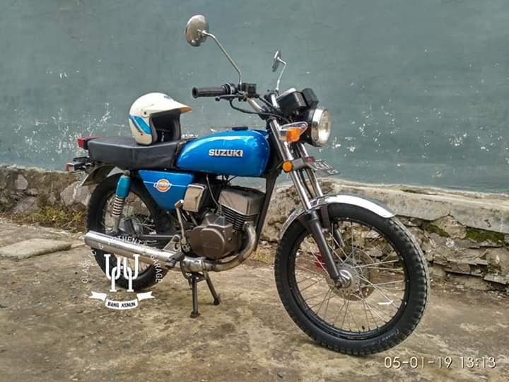 Dijual Motor Jadul Suzuki Gp 100 tahun 1981 | Otomotif Langka ...