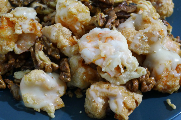 Recipe - Walnut Mayonnaise Shrimp | Much Ado About Fooding