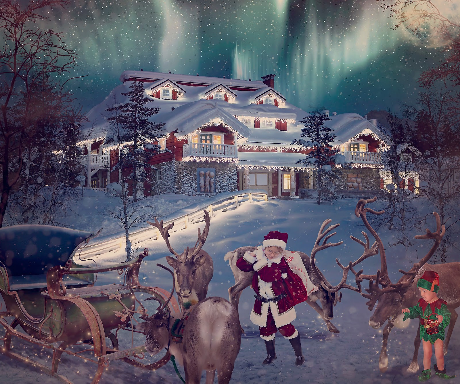 THE Art of IMAGINATION : Magical Reindeer - Story Art Competition Entry