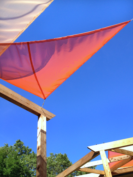 Liz Simpson Garden Design: Shade Structure