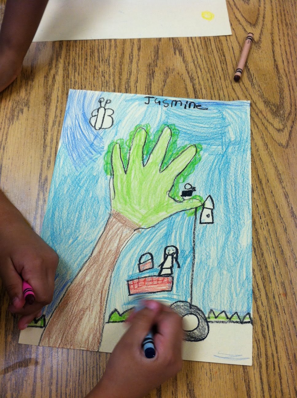 DRAWS Attention!!!: "Hand Trees"