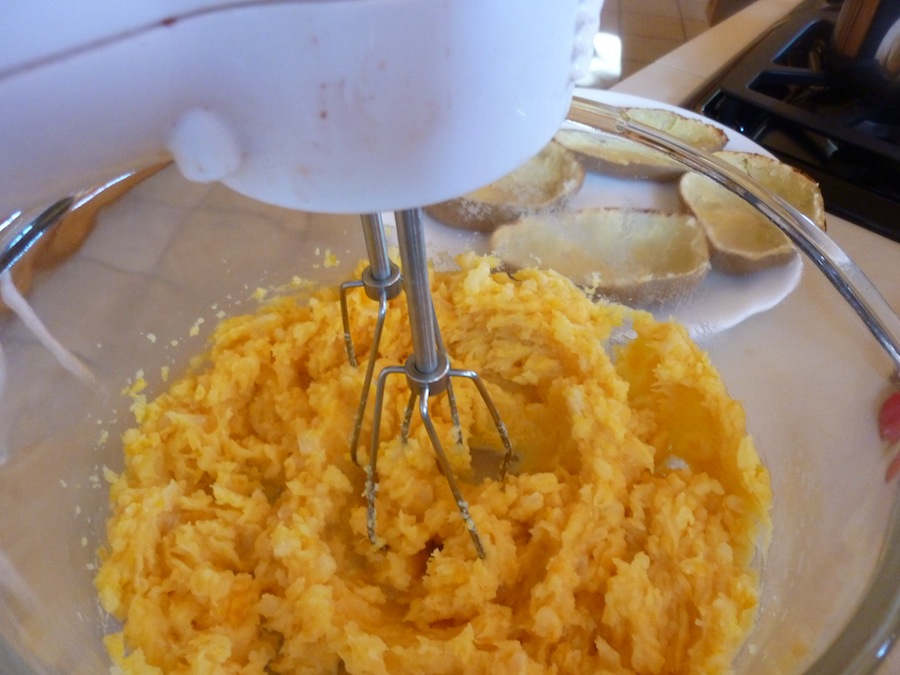 Foods For Long Life: Vegan Twice Baked Potatoes With Butternut Squash