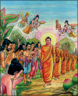 SARELI - සරැළි: The Significant of Medin Full Moon Poya Day - මැදින් ...
