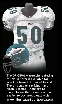 Philadelphia Eagles Uniform and Team History | Heritage Uniforms and ...