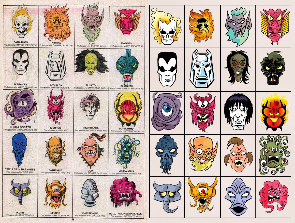 The Official Handbook to the Marvel Universe - REDUX Edition: DEMONS by ...