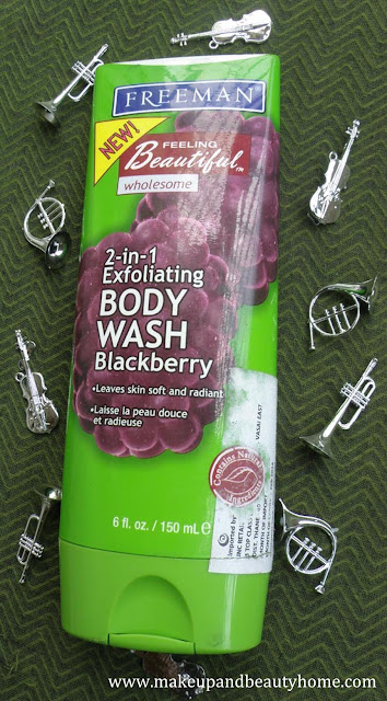 Freeman 2-in-1 Exfoliating Body Wash Blackberry Review