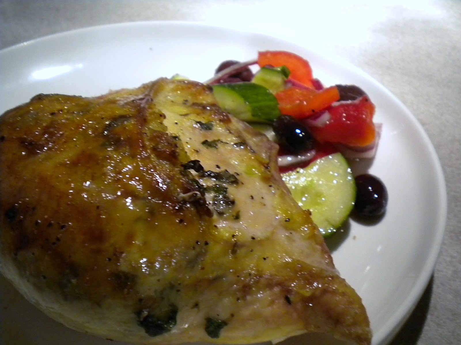 In My Kitchen: Zucchini Stuffed Chicken Breasts