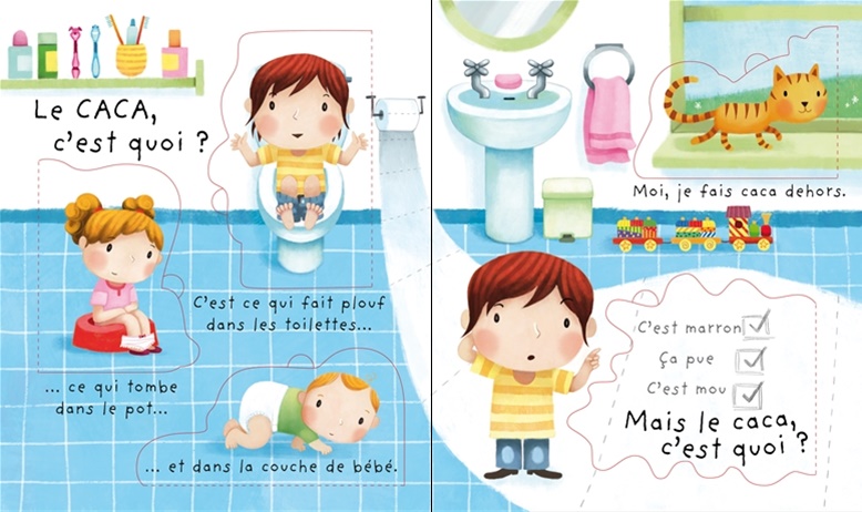 Doudou, maman, papa et moi: Des albums plein de caca 💩 📚 [L'album du ...