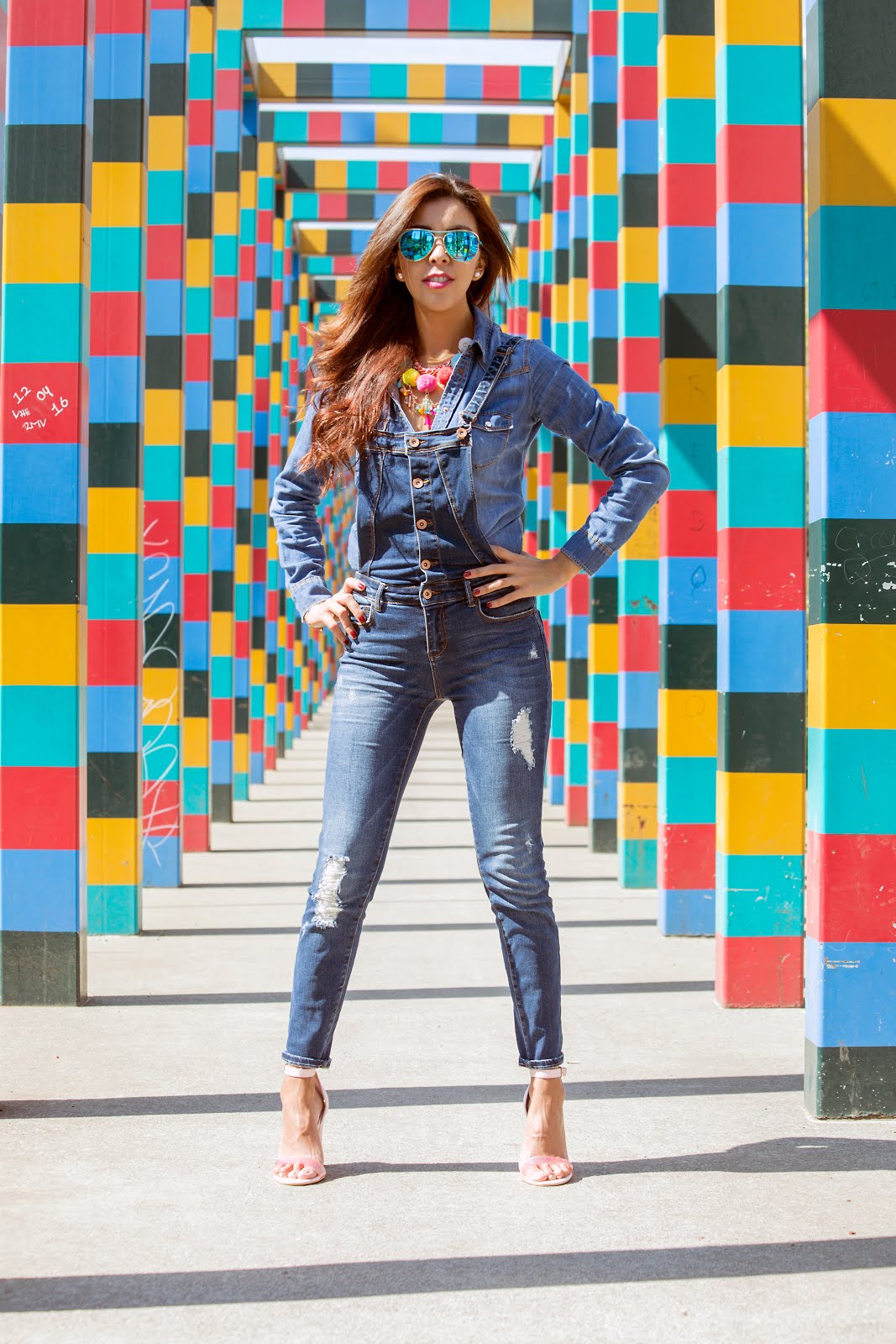 Bere's Look: Total Denim :: Overall & Colors