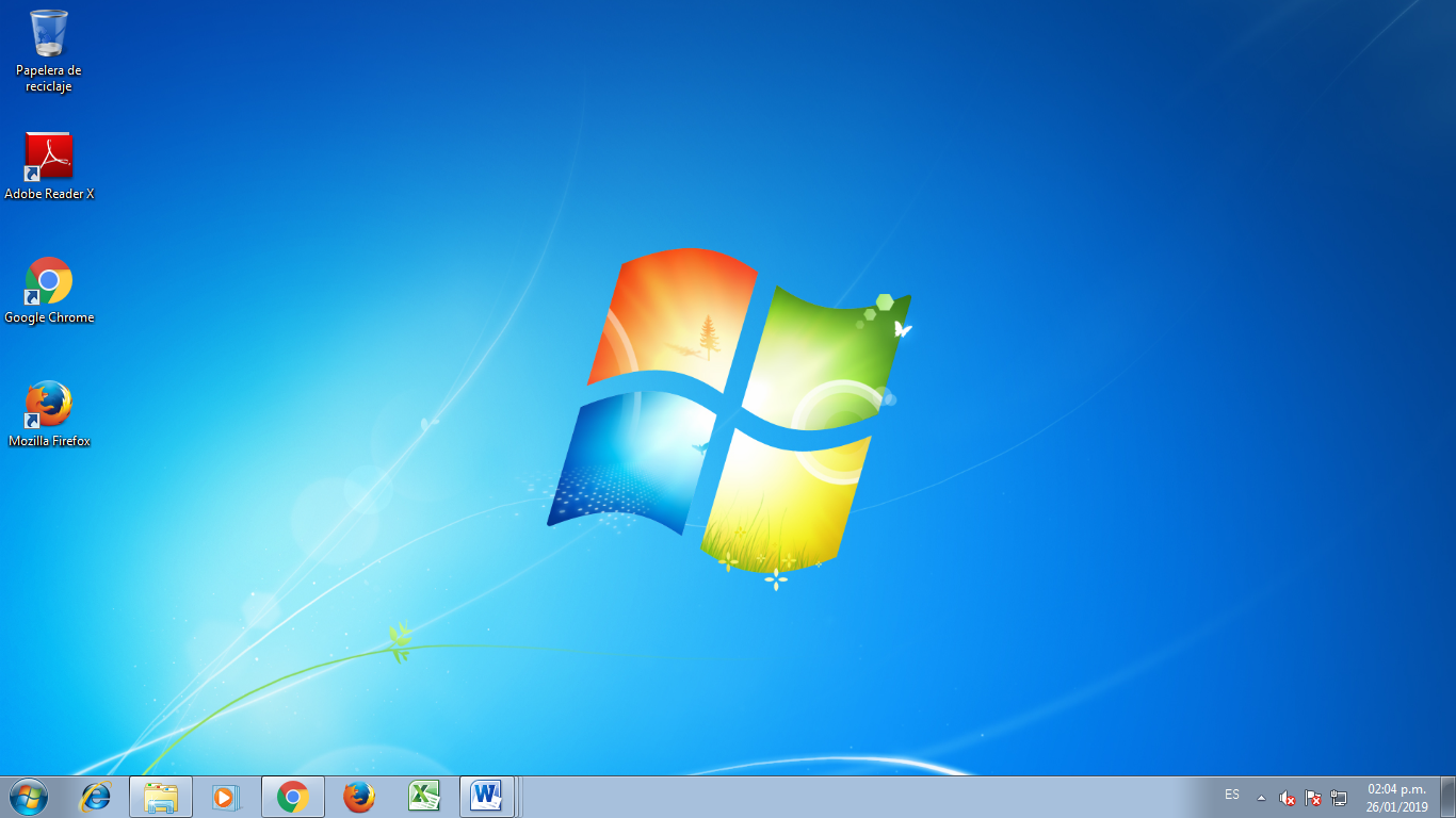 Introducción a la Informática: Interfaz de windows 7