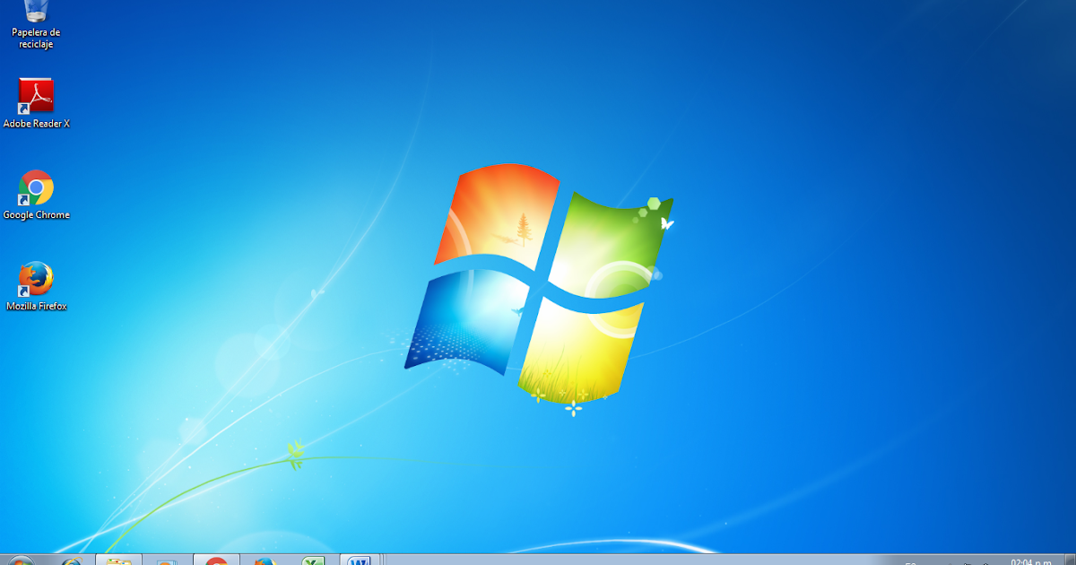 Introducción a la Informática: Interfaz de windows 7