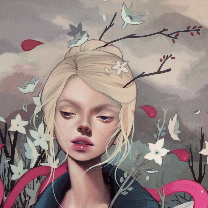 INSIDE THE ROCK POSTER FRAME BLOG: Kelsey Beckett The Rose Elf Print ...