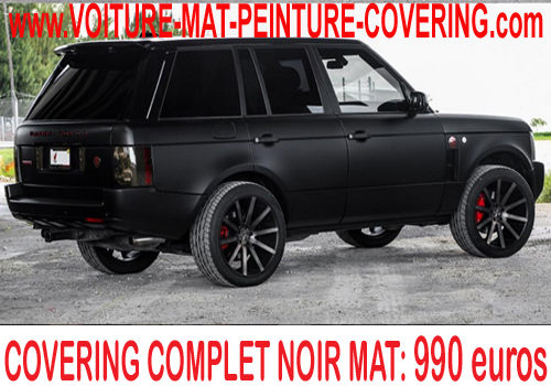 Vehicule Noir Mat