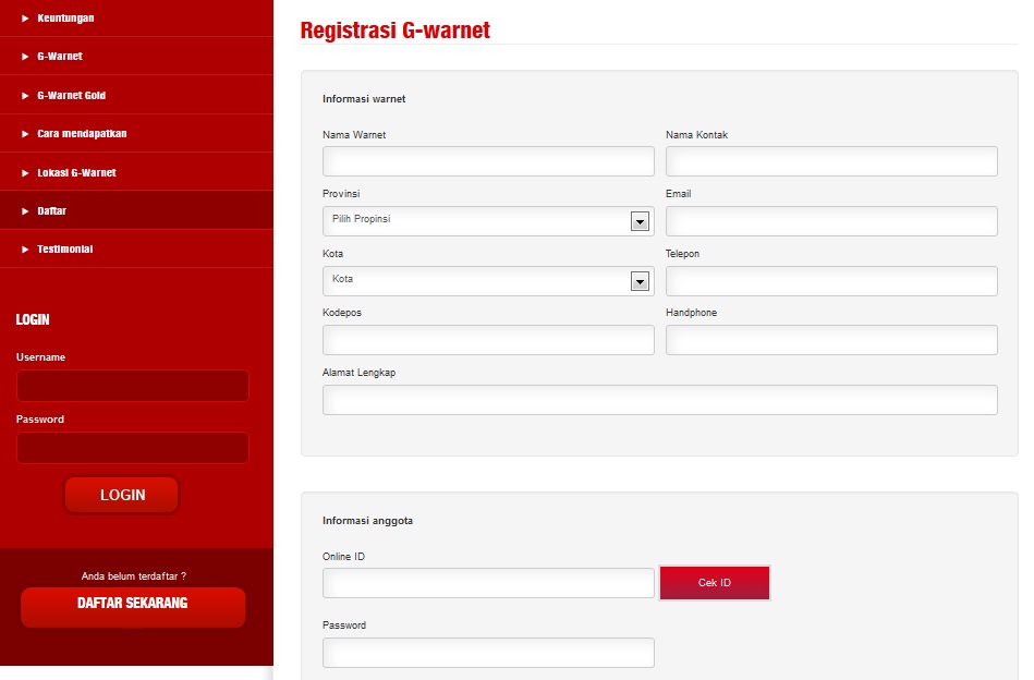 Gwarnet Gemscool Login | Daftar GWarnet.com | Solo Nge-Blog