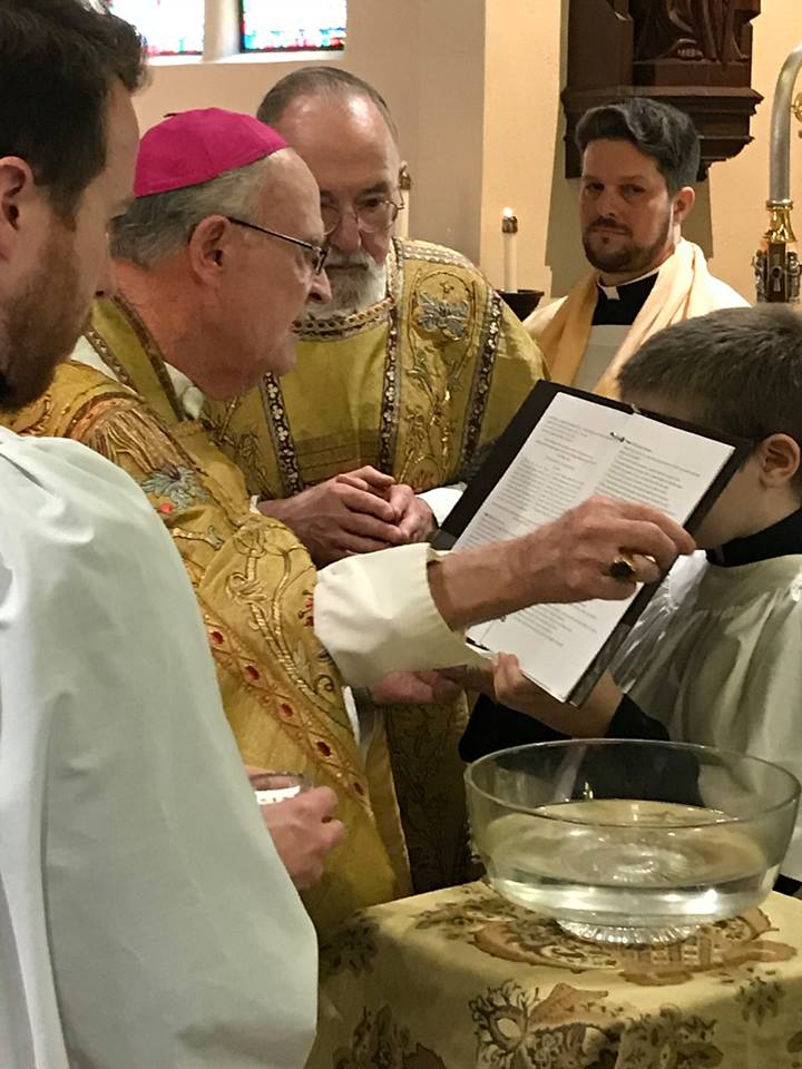 New Liturgical Movement: Traditional Baptism of a Bell Celebrated in Omaha