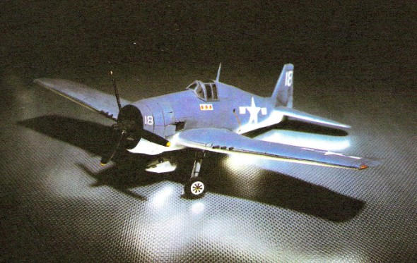 Vegas Papercraft Military: Grumman F-6F Hellcat Fighter