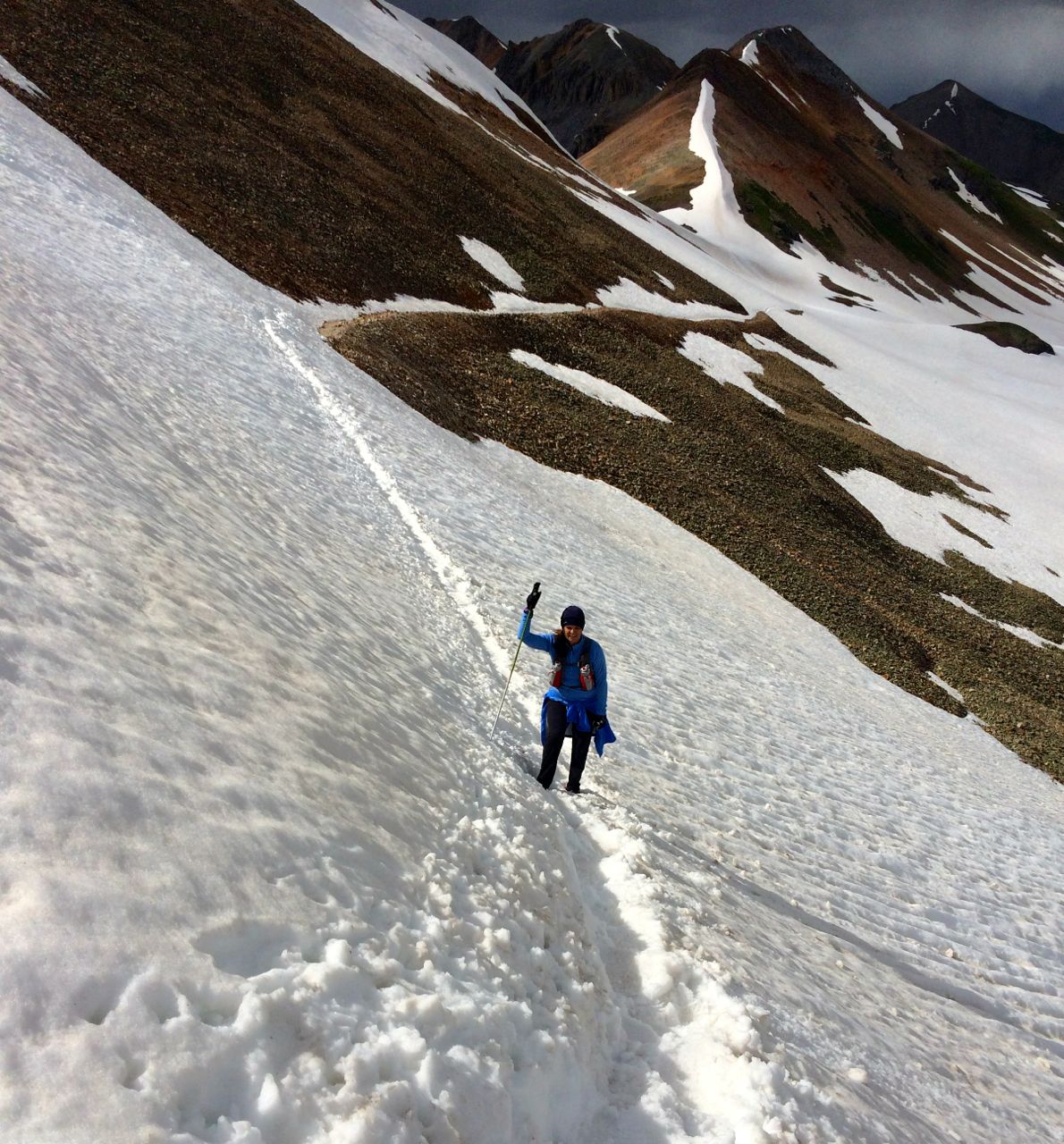 Run fast ... fall down