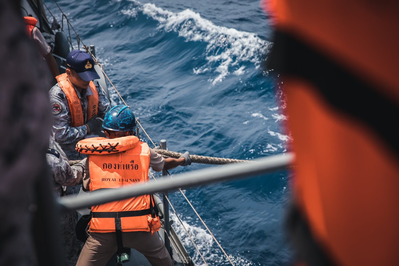 THAIDEFENSE-NEWS: ภาพกิจกรรม หมู่เรือฝึกนักเรียนนายเรือ "Sea Training ...