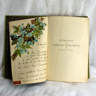 Details in the Decor: 1915 German Vintage Handcrafts Book