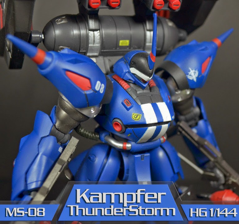GUNDAM GUY: HGBF 1/144 Kampfer 'ThunderStorm' - Custom Build