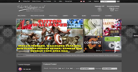 Toko Wallpaper Toko Online Terpercaya 100% - By PolisiOnline.com