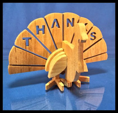 Scrollsaw Workshop: Thanksgiving Turkey Scroll Saw Pattern.