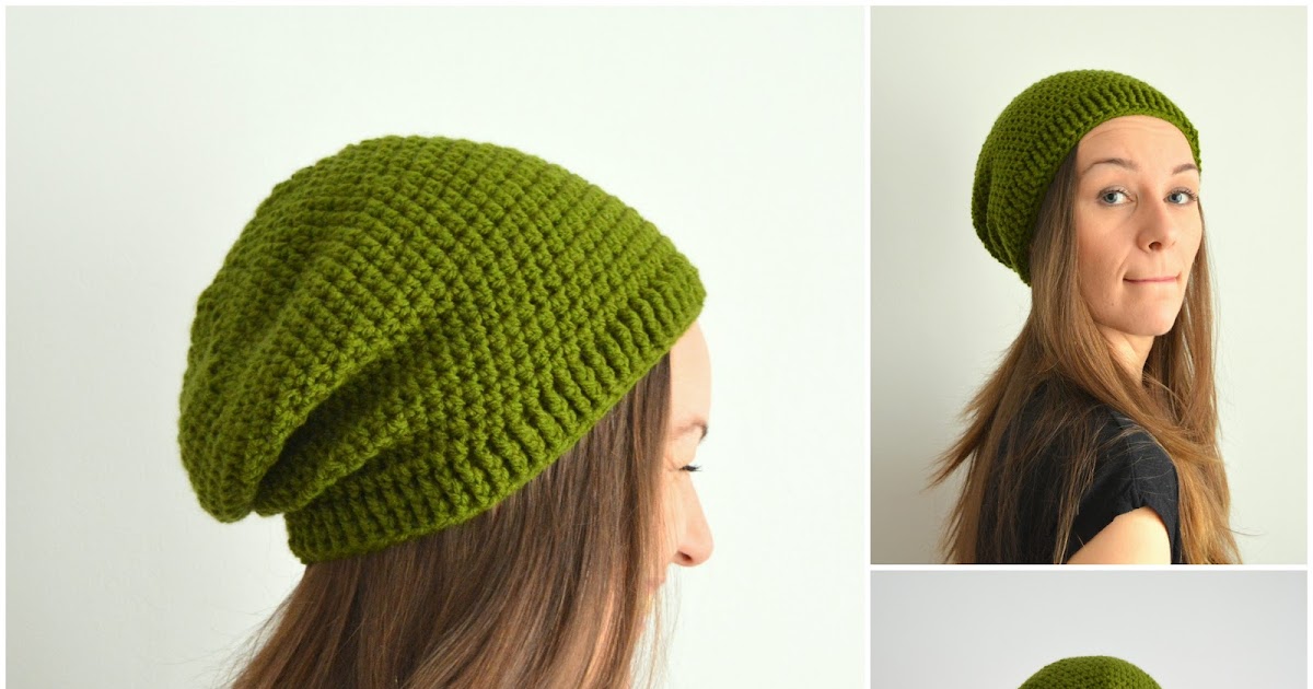 Camelia Minişan: Caciula Crosetata - verde