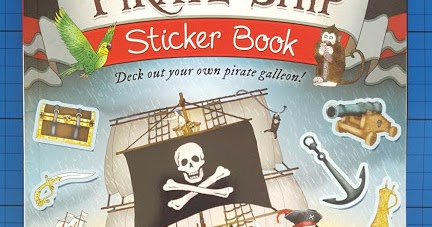 The Brick Castle: Pirate Ship Sticker Book Review from Carlton Kids