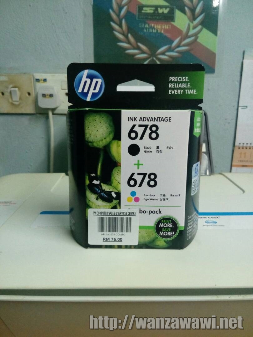 Aktiviti Menukar Dakwat Printer HP Deskjet Ink Advantage 1515