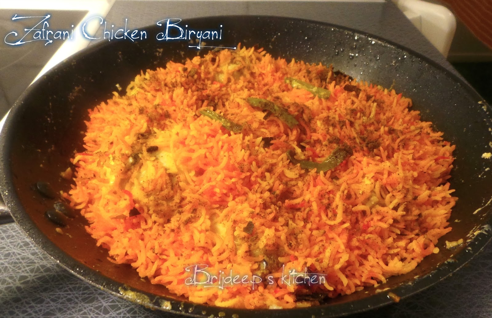 Effervescence: Zafrani Chicken Biryani