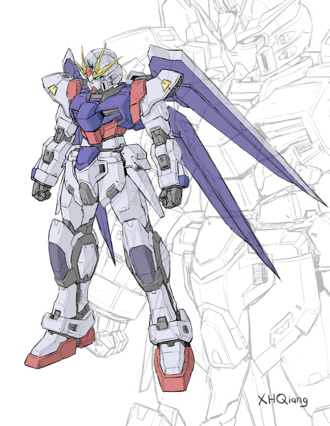 Build Strike Gundam Fanart Image