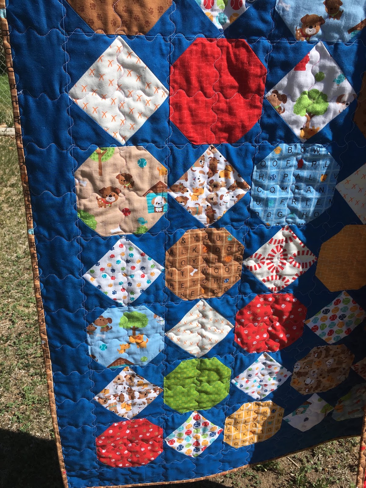 Tanya Quilts in CO: Fat Quarter Snowballs Quilt