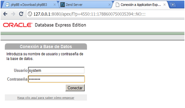 Blog de Davis: Instalando Zend-Server + Oracle 10g + phpBB