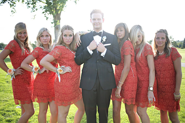 Life in Technicolor: Wedding Pictures Day 4: Bridesmaids, Groomsmen ...