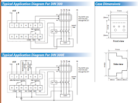 Relay bảo vệ dòng rò Mikro DIN300 | Thiết bị điện Mikro