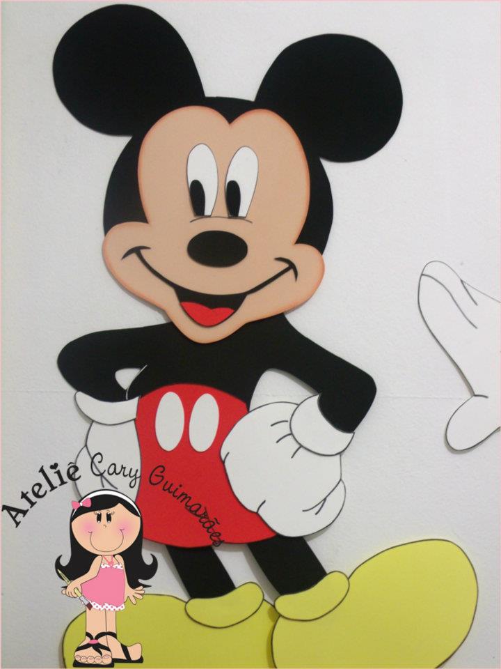 Brincolor: Molde Minnie e Mickey