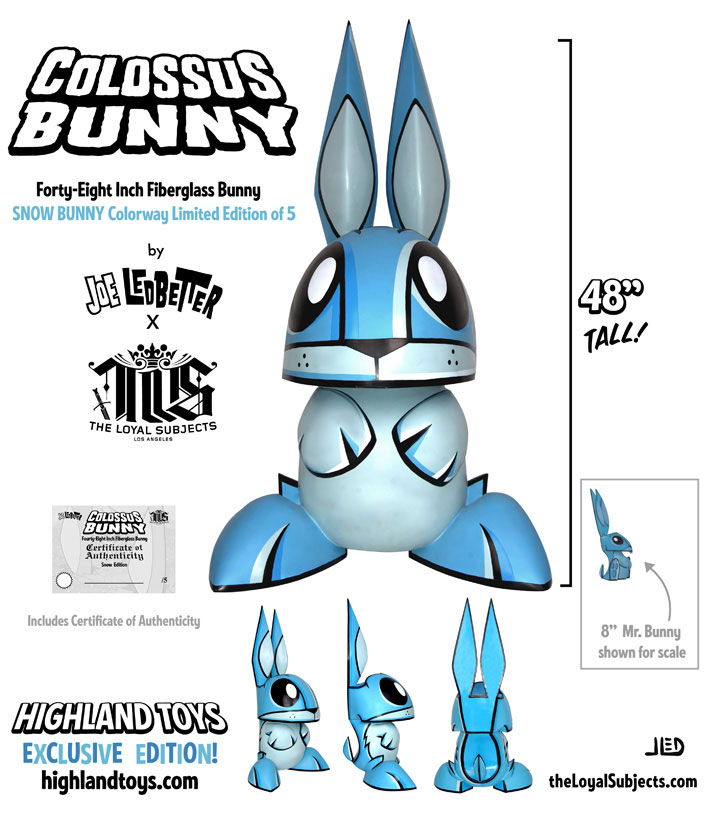 Colossal Bunny by Joe Ledbetter x The Loyal Subjects (Forty-Eight ...