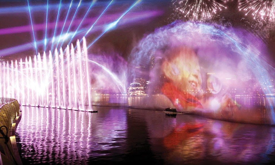 Best Wonderful Places: Three Great Light Shows in Singapore