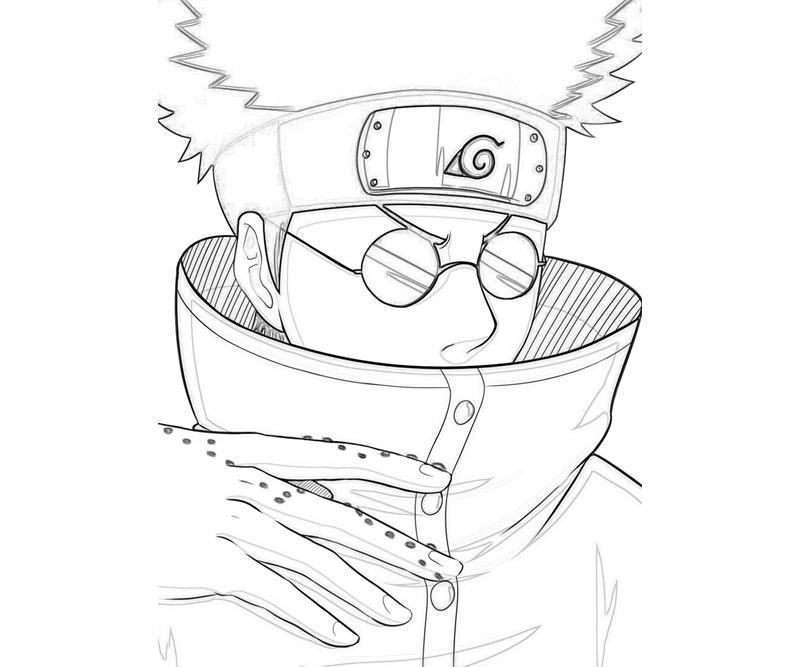 Shino Naruto Ability Coloring Pages Sketch Coloring Page