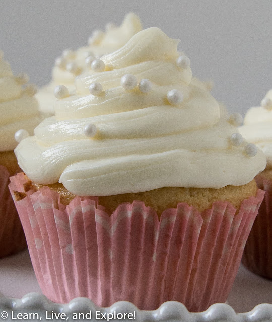 February Cupcake of the Month - Champagne Cupcakes ~ Learn, Live, and ...